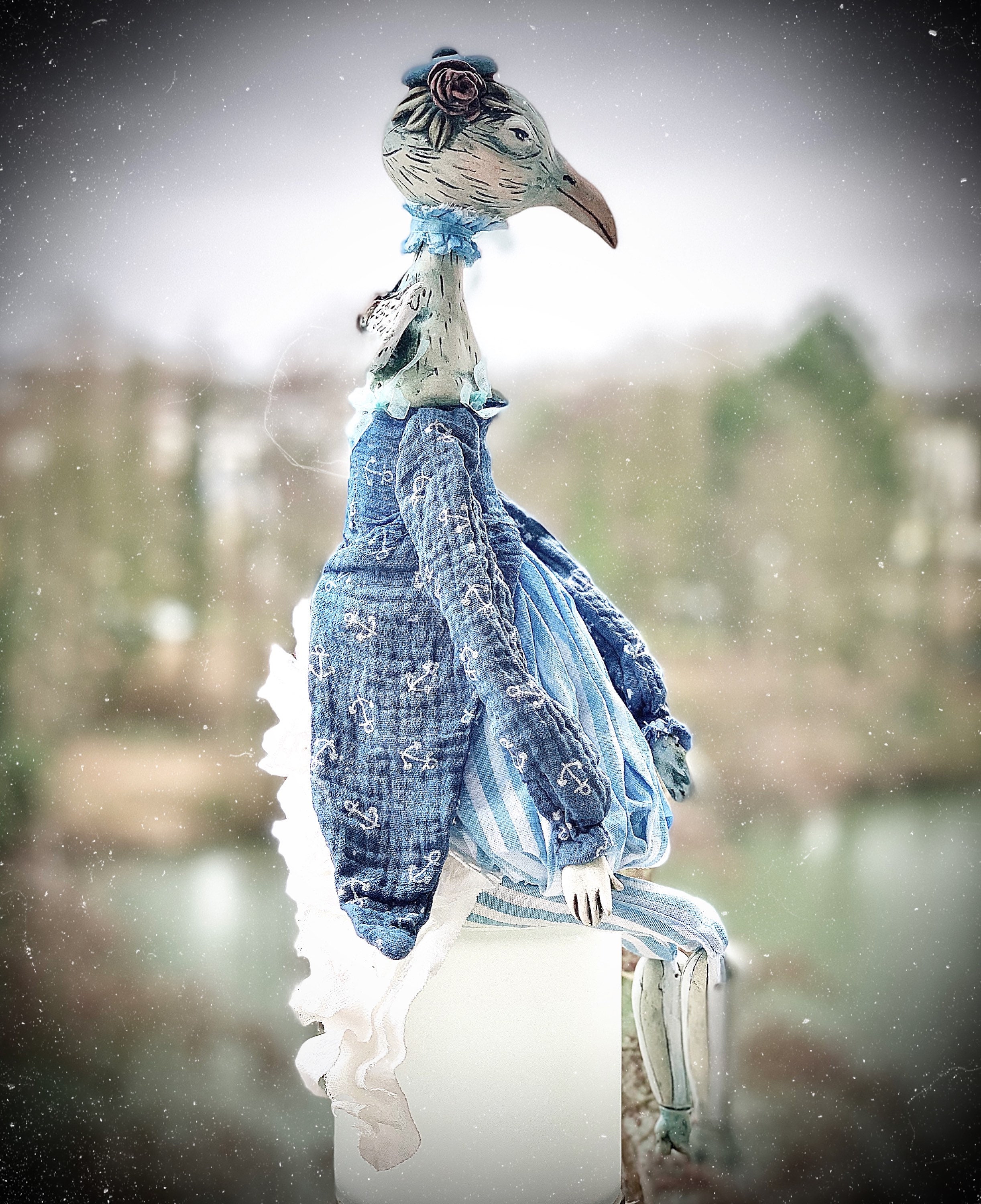 Bird, Bird of Happiness, Bird of Hope , Authors Doll, Home Decor ...