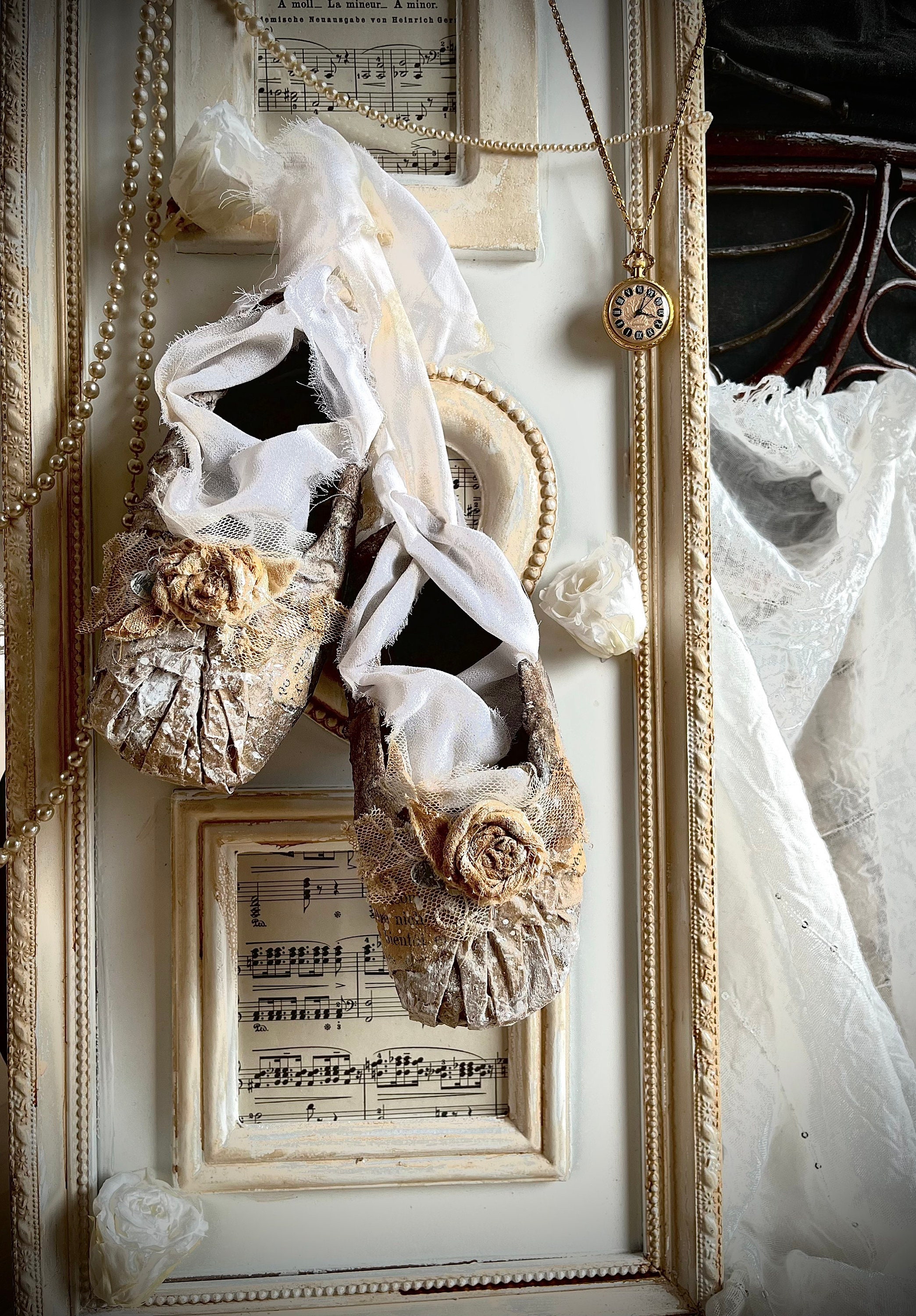 Bellet, Ballet Pointe Shoes, Decoration, Decor, Retro Style Decor, Wall ...