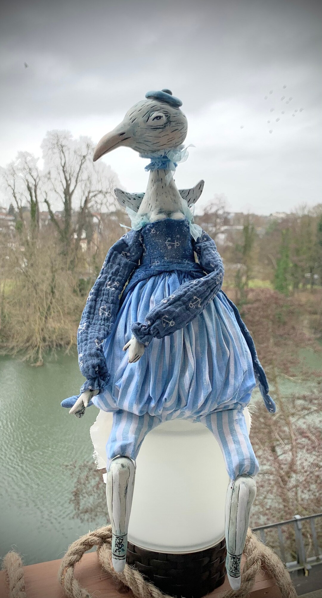 Bird, Bird of Happiness, Bird of Hope , Authors Doll, Home Decor ...