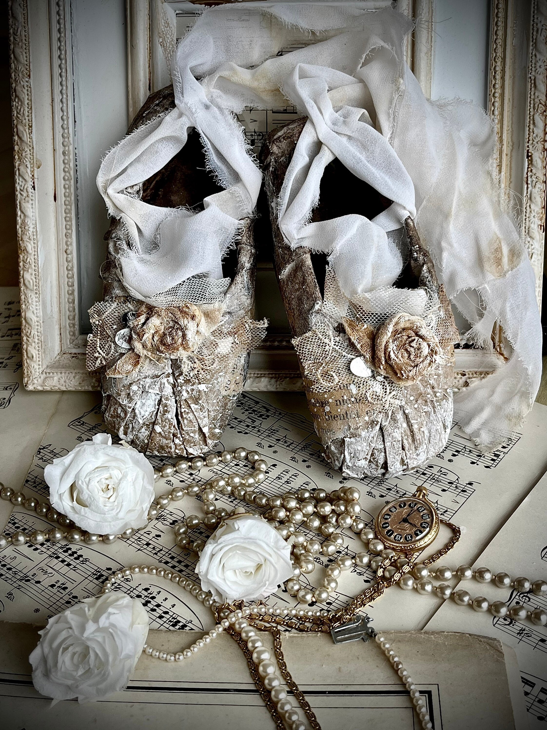 Bellet, Ballet Pointe Shoes, Decoration, Decor, Retro Style Decor, Wall ...