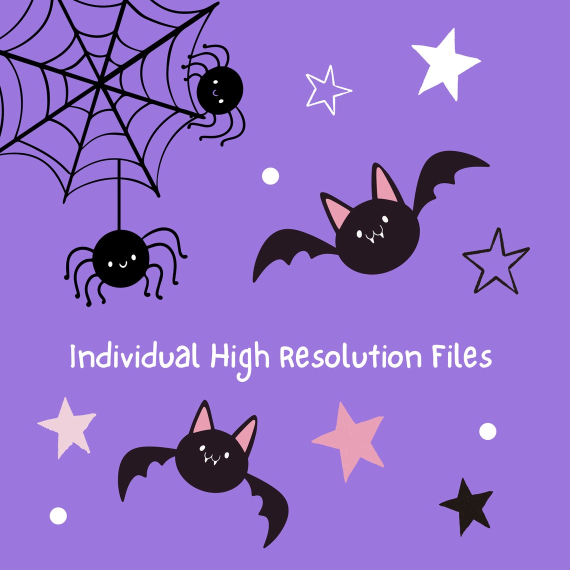 Cute Halloween Clipart Bundle, Halloween SVG Bundle, Kids Halloween ...