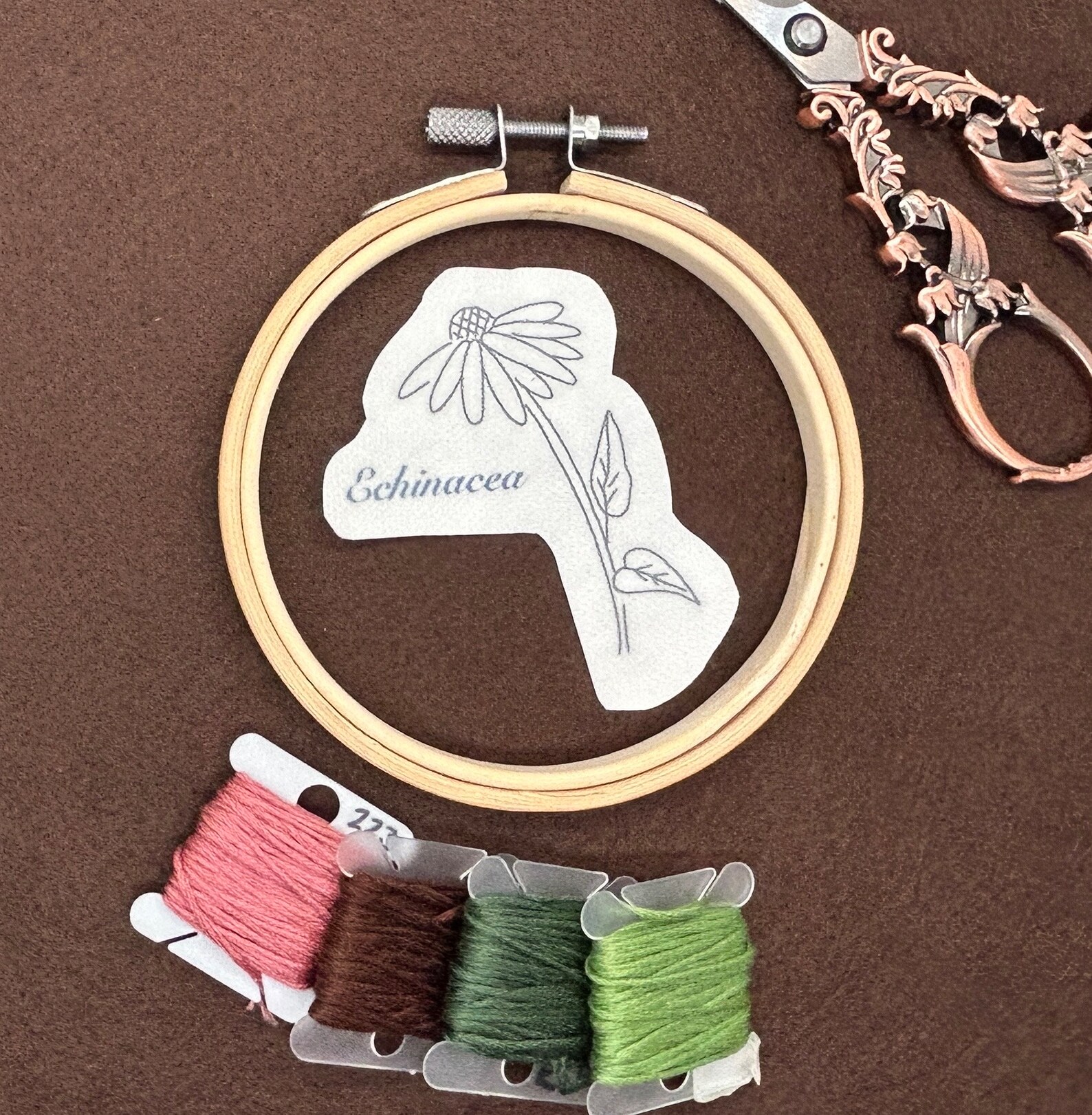 Forager’s Garden Stick and Stitch - Etsy