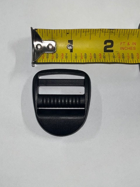 10 Pack - 1 1/4" Slider Buckle Ladder Lock Plastic Strap Adjuster - Etsy