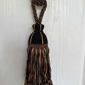 Conso Fancy Single Tassel Tie Back 10" Tassel Length 32" Spread - Etsy