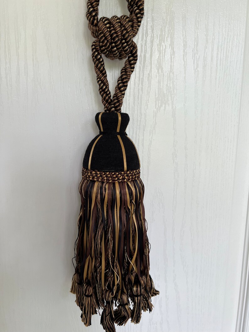 Conso Fancy Single Tassel Tie Back 10" Tassel Length 32" Spread - Etsy