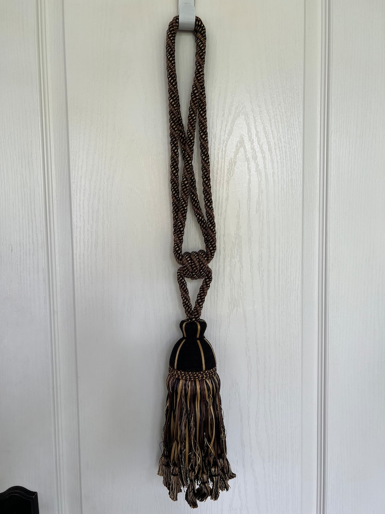 Conso Fancy Single Tassel Tie Back 10" Tassel Length 32" Spread - Etsy