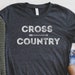 Cross Country Shirt | Running Shirt | Training | No off Season | Track ...