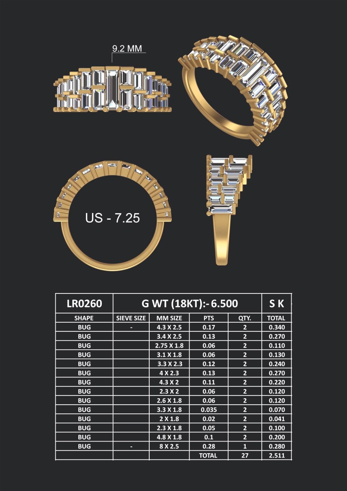 Custom Jewelry CAD Design Preview - Etsy