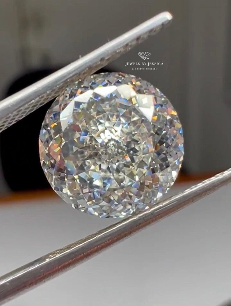 Portuguese Cut Lab Grown Diamond IGI Certified Loose Antique Style ...