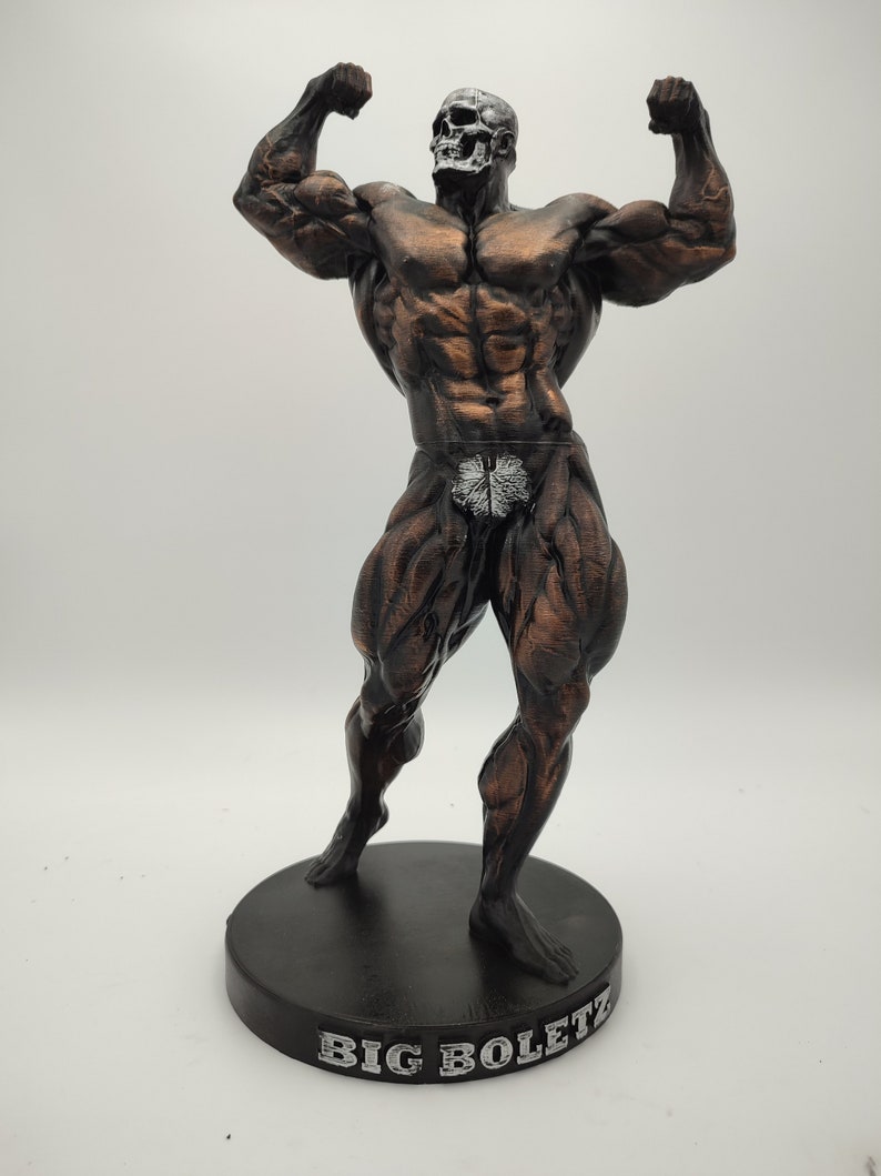 Bodybuilding Statue With Custom Caption - 36/55cm Figurine of ...