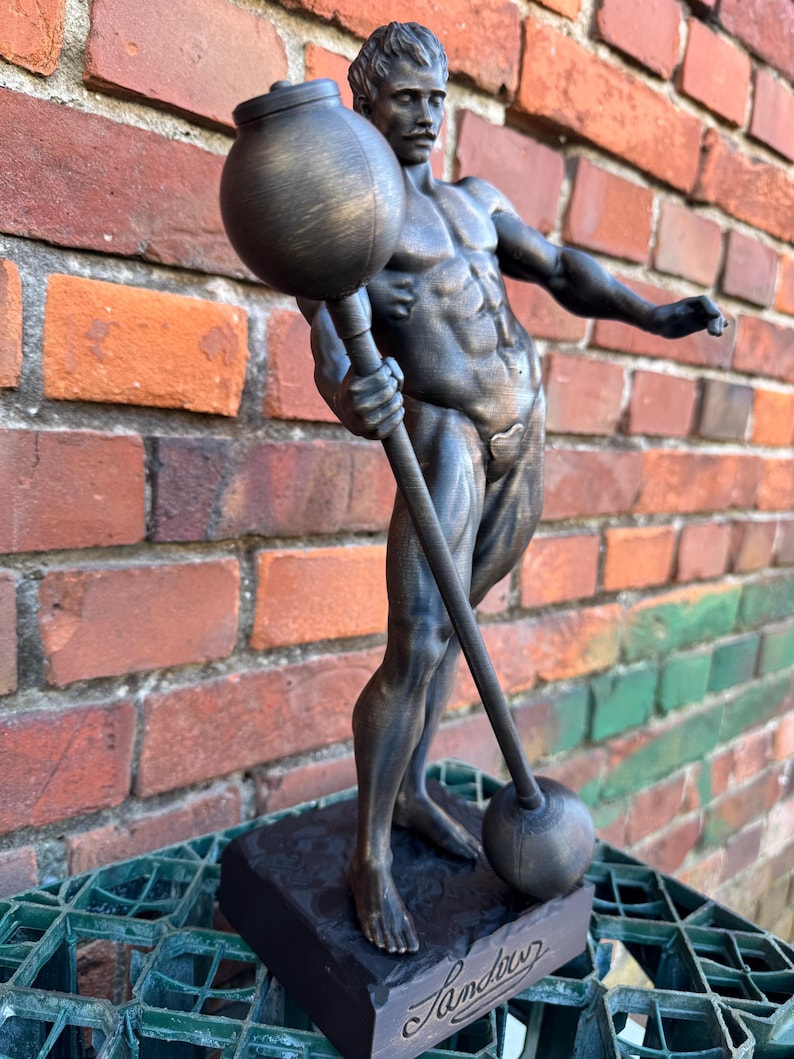 Sandow Trophy - 41cm Statue With Stand (mr Olympia 1:1 Trophy Statue ...