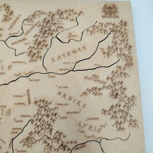 The Witcher Continent Map 28x38cm - Etsy