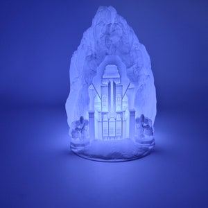 Erebor Lamp Lotr - the Hobbit Dwarf Fortress Lamp the Lord of the Rings ...