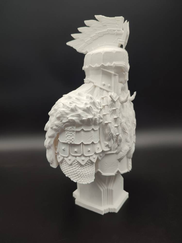 Dain II Ironfoot Bust - Dwarf King Lotr - 28cm - Etsy