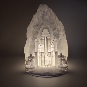 Erebor Lamp Lotr - the Hobbit Dwarf Fortress Lamp the Lord of the Rings ...