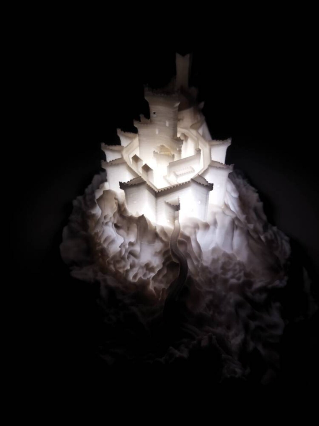 Dragonstone Lamp Got Game of Thrones Miniature Castle Lamp - Etsy