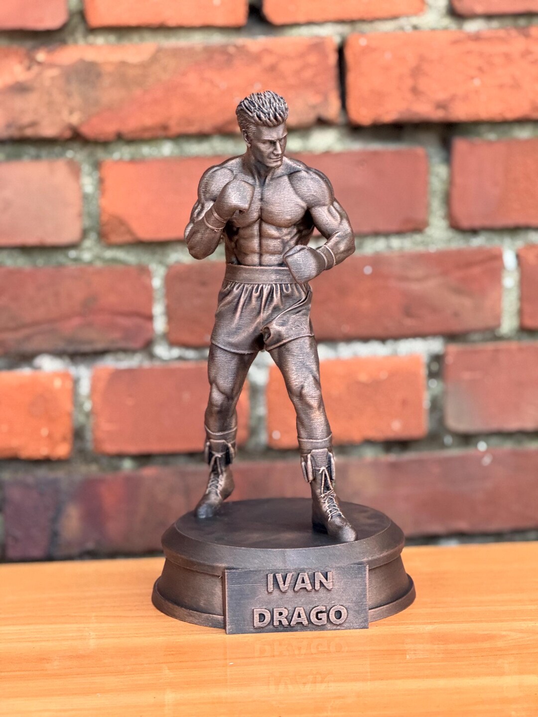 Ivan Drago Statue Rocky IV – Soviet Boxer Figurine – Hand Painted ...