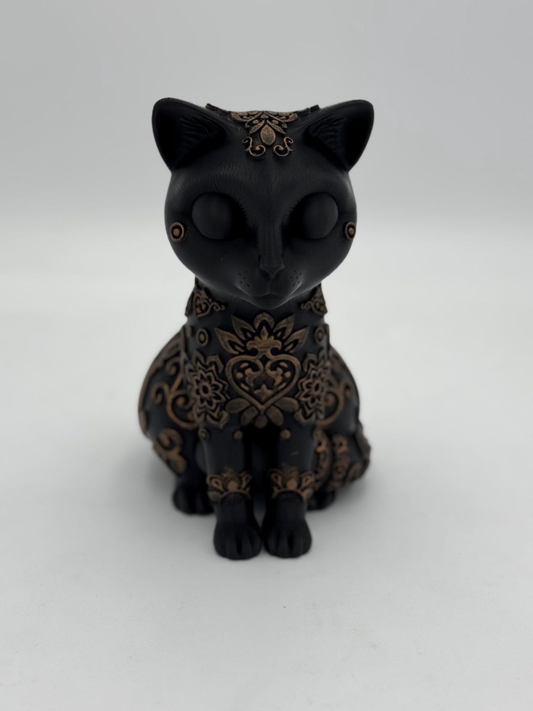 Ornamental Cute Cat Statue Pet Figurine - Etsy