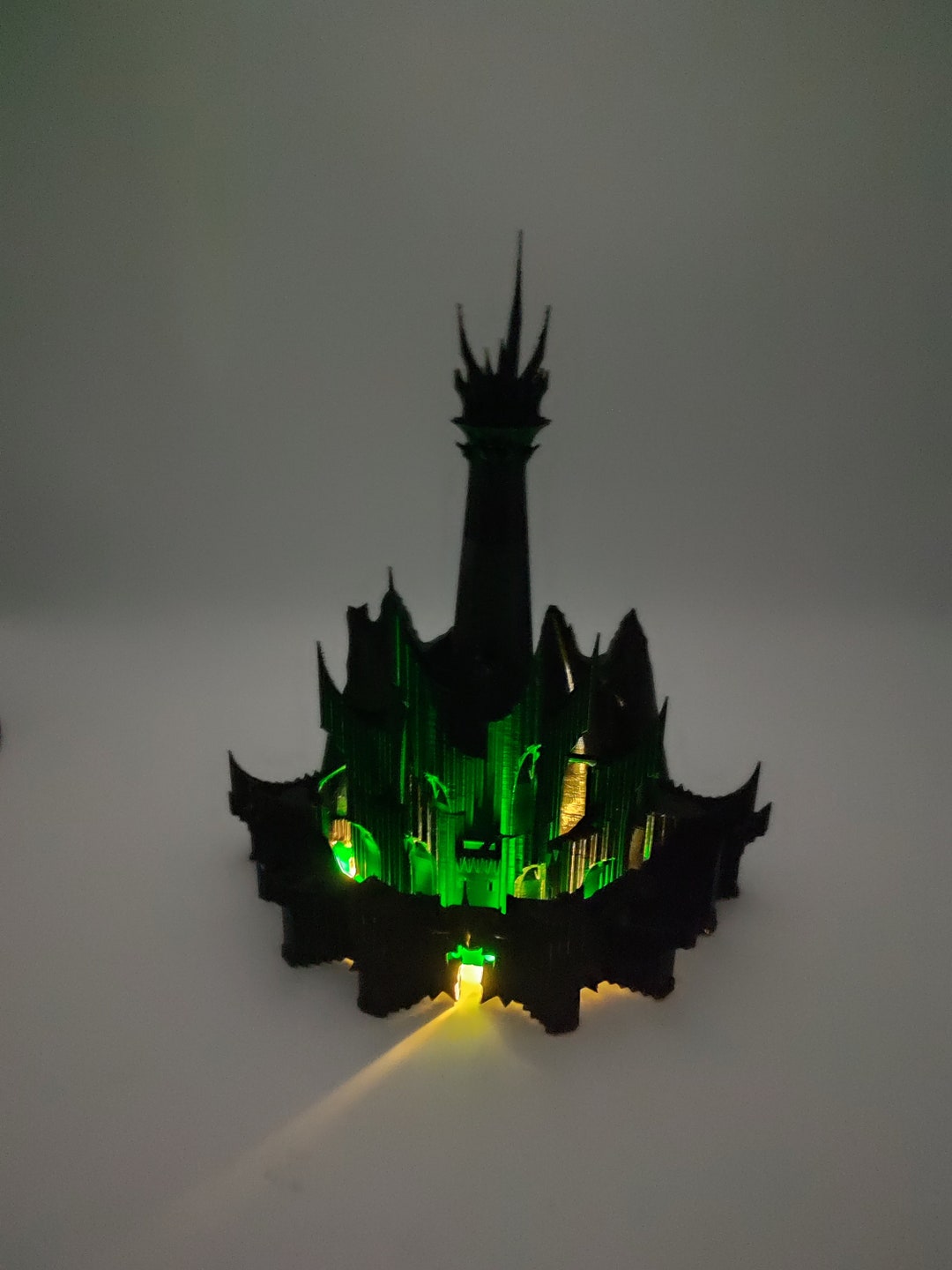 Minas Morgul - Lotr Handmade Fortress With Lamp Function the Lord of ...
