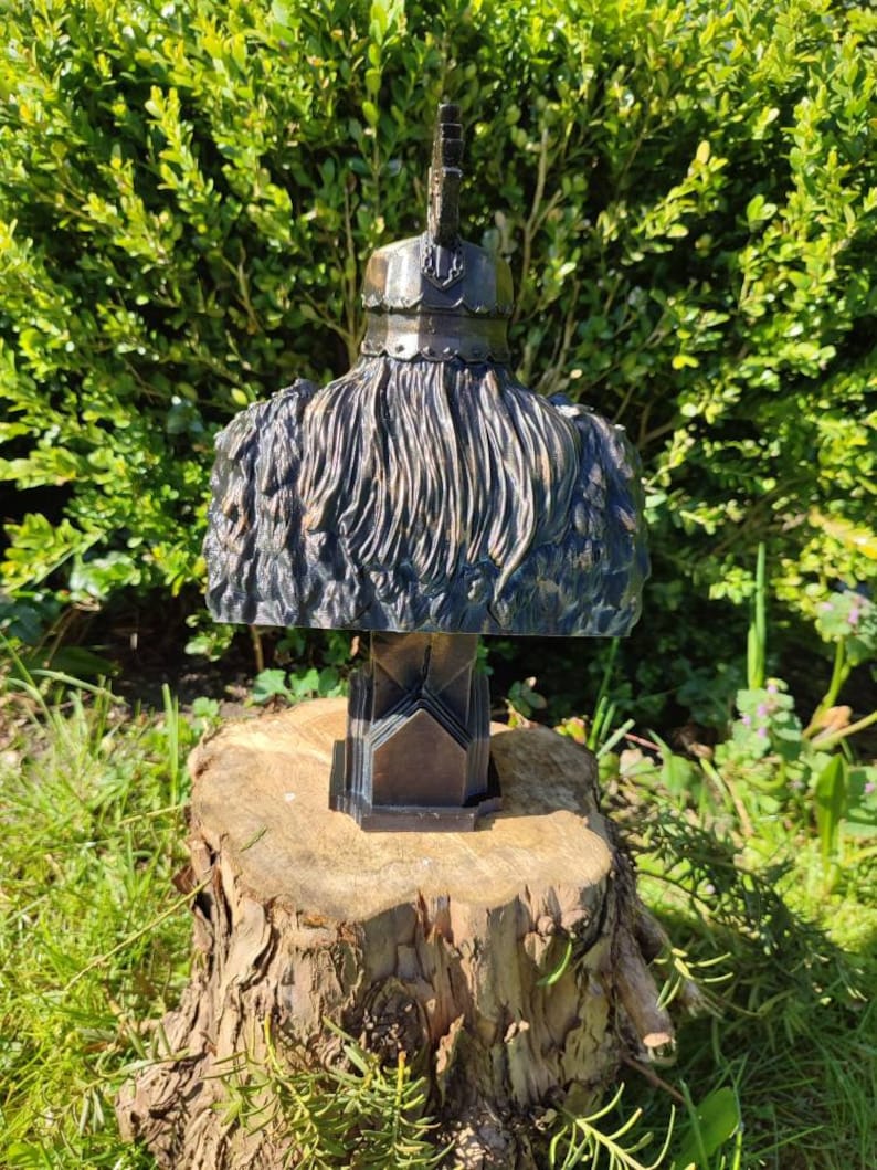 Dain II Ironfoot Bust - Dwarf King Lotr - 28cm - Etsy