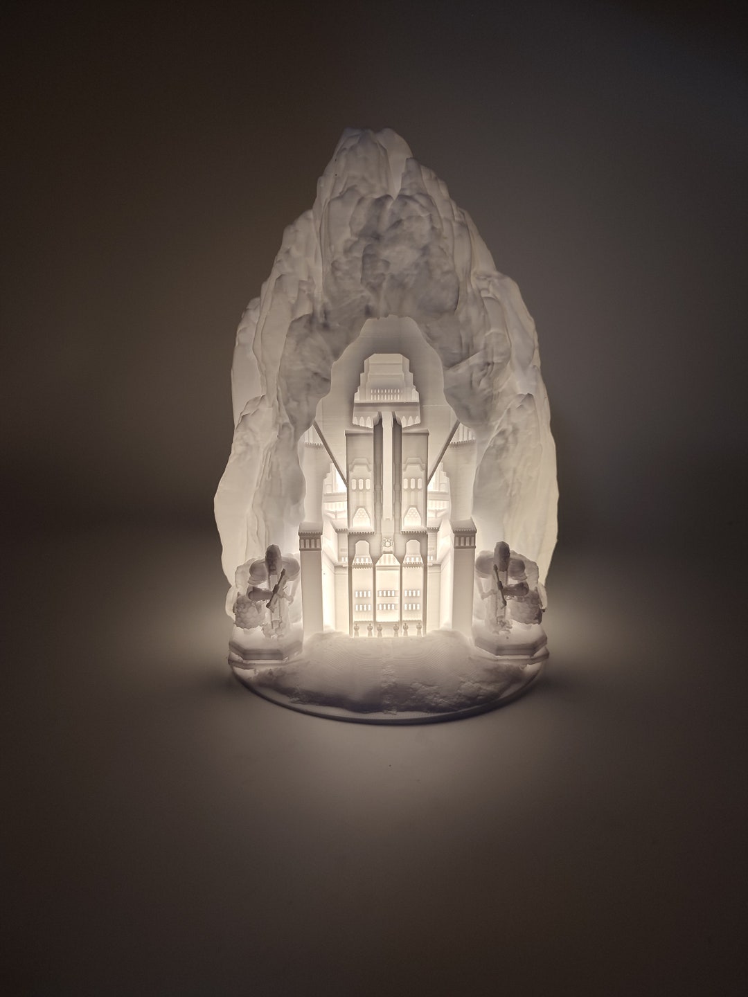 Erebor Lamp Lotr - the Hobbit Dwarf Fortress Lamp the Lord of the Rings ...