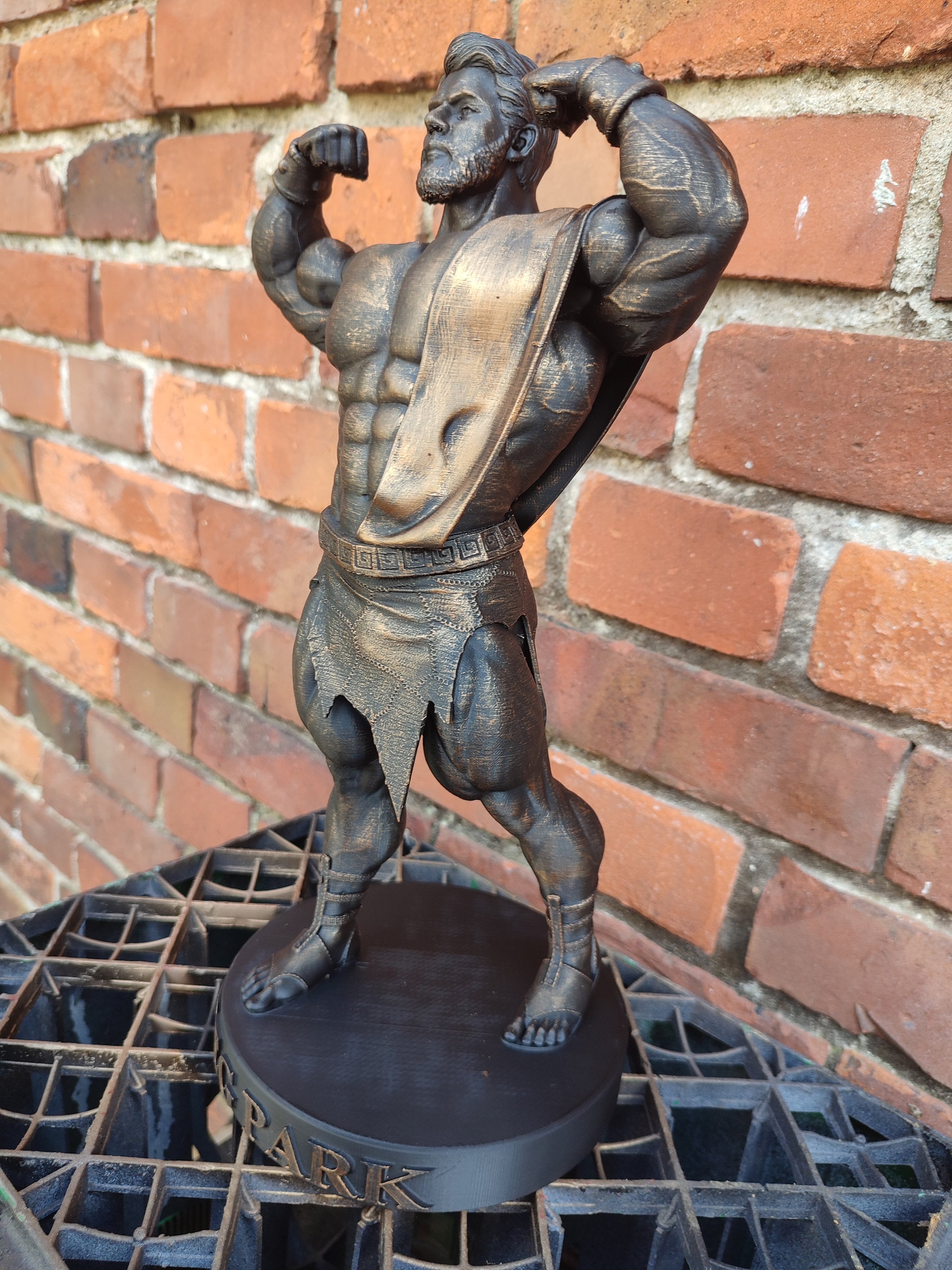 Reg Park - Hercules Statue Bodybuilder Figure Gym Sculpture 20/25/35/55 ...