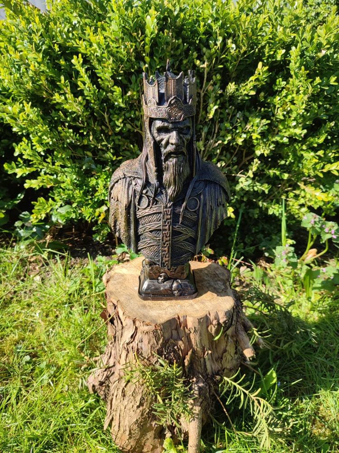 Dunharrow King King of the Dead Lotr Bust 28cm - Etsy