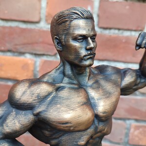 Chris Bumpstead Statue - Cbum Figurine Mr Olympia Figure With Stand ...