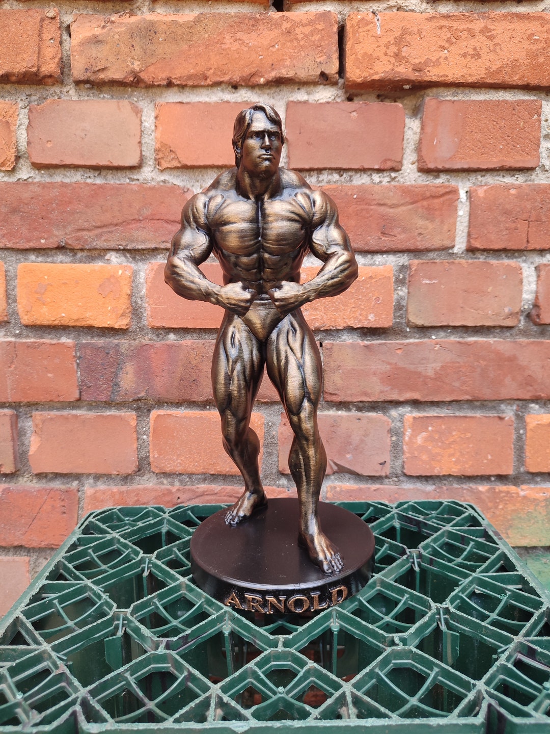 Arnold Schwarzenegger - ,,most Muscular'' Statue With Stand - 20/25/35 ...