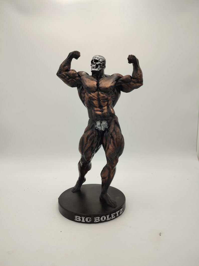 Bodybuilding Statue With Custom Caption - 36/55cm Figurine of ...