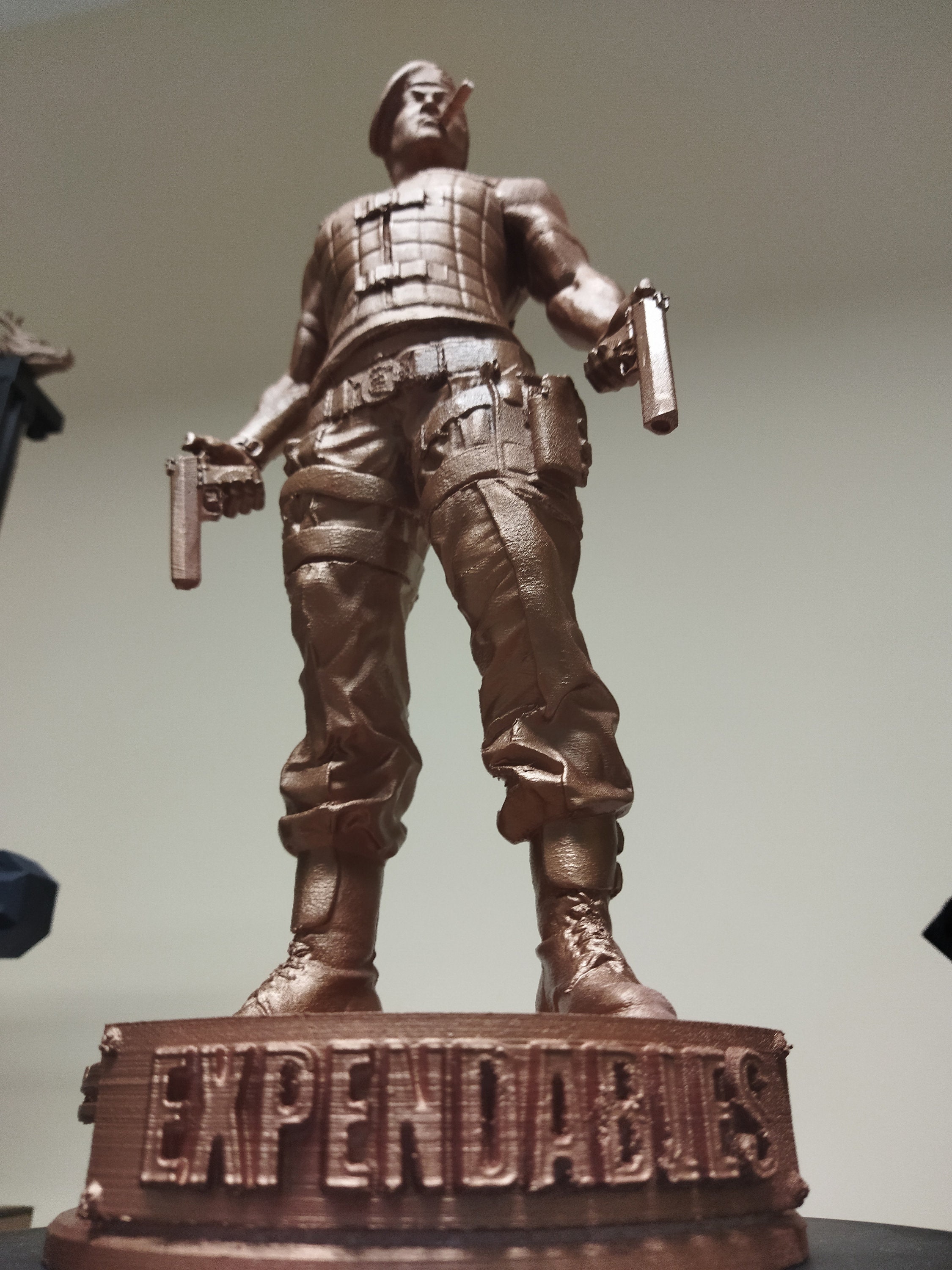 The Expendables Barney Ross Figurine 37cm Height - Etsy