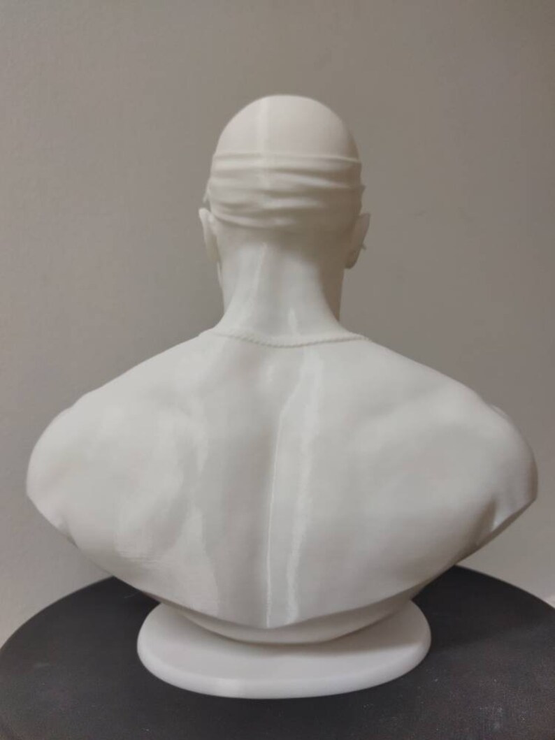 TUPAC SHAKUR 2pac Tribute Bust 21cm Height - Etsy