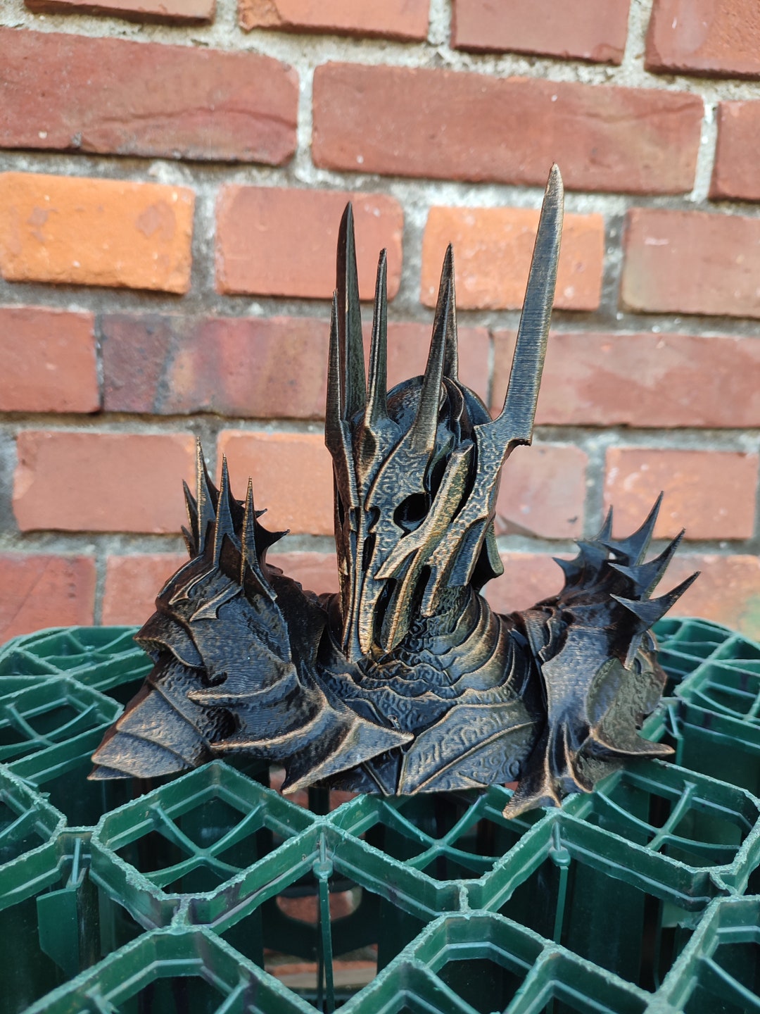 Sauron Lotr Bust - 20cm - Bronze - Etsy