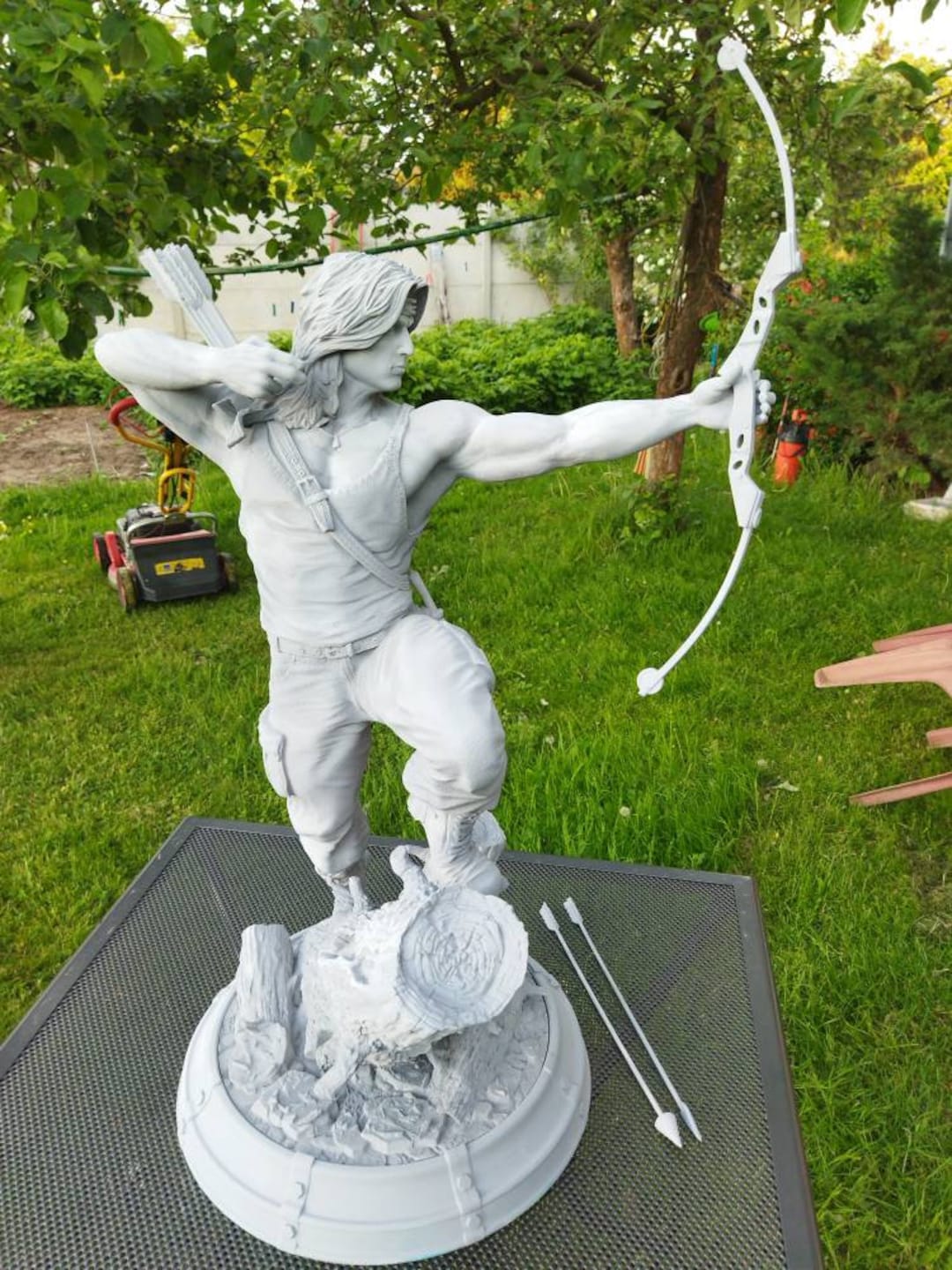 John Rambo Figure in Action - 100cm Height - Etsy