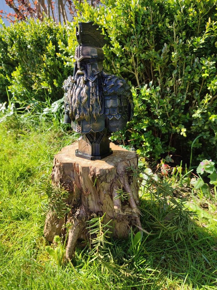 Dain II Ironfoot Bust - Dwarf King Lotr - 28cm - Etsy