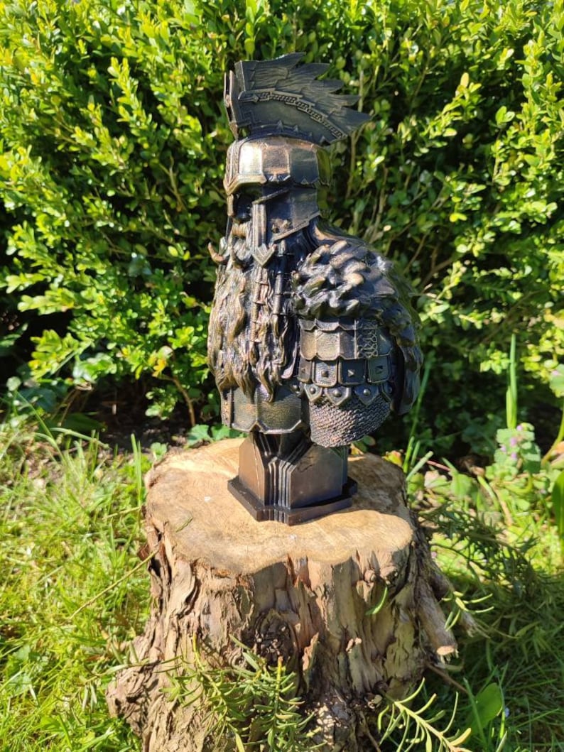 Dain II Ironfoot Bust - Dwarf King Lotr - 28cm - Etsy