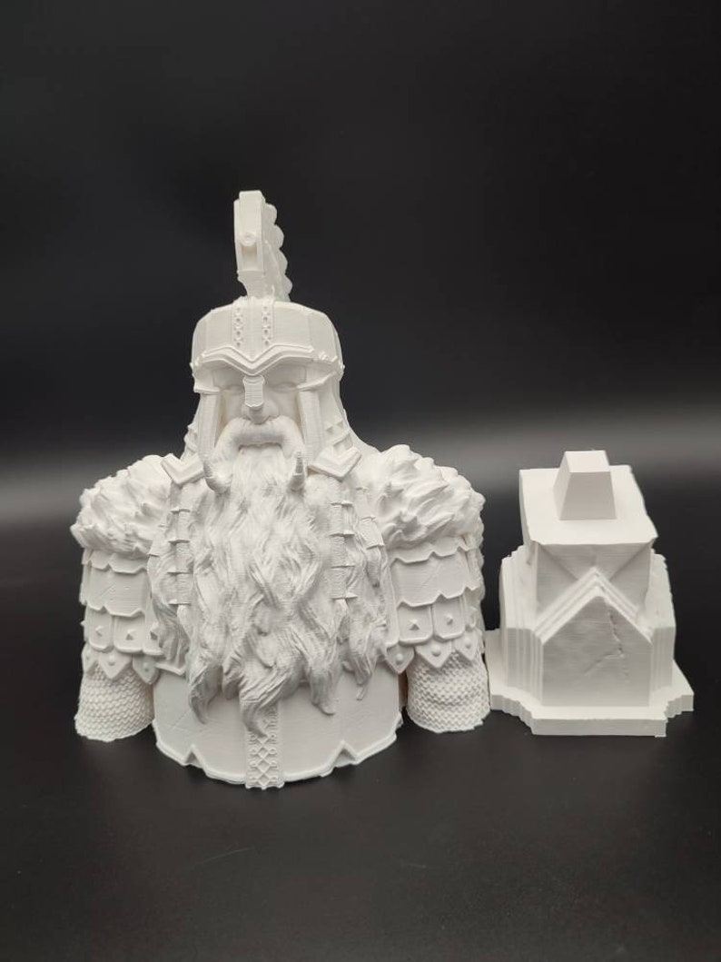 Dain II Ironfoot Bust - Dwarf King Lotr - 28cm - Etsy