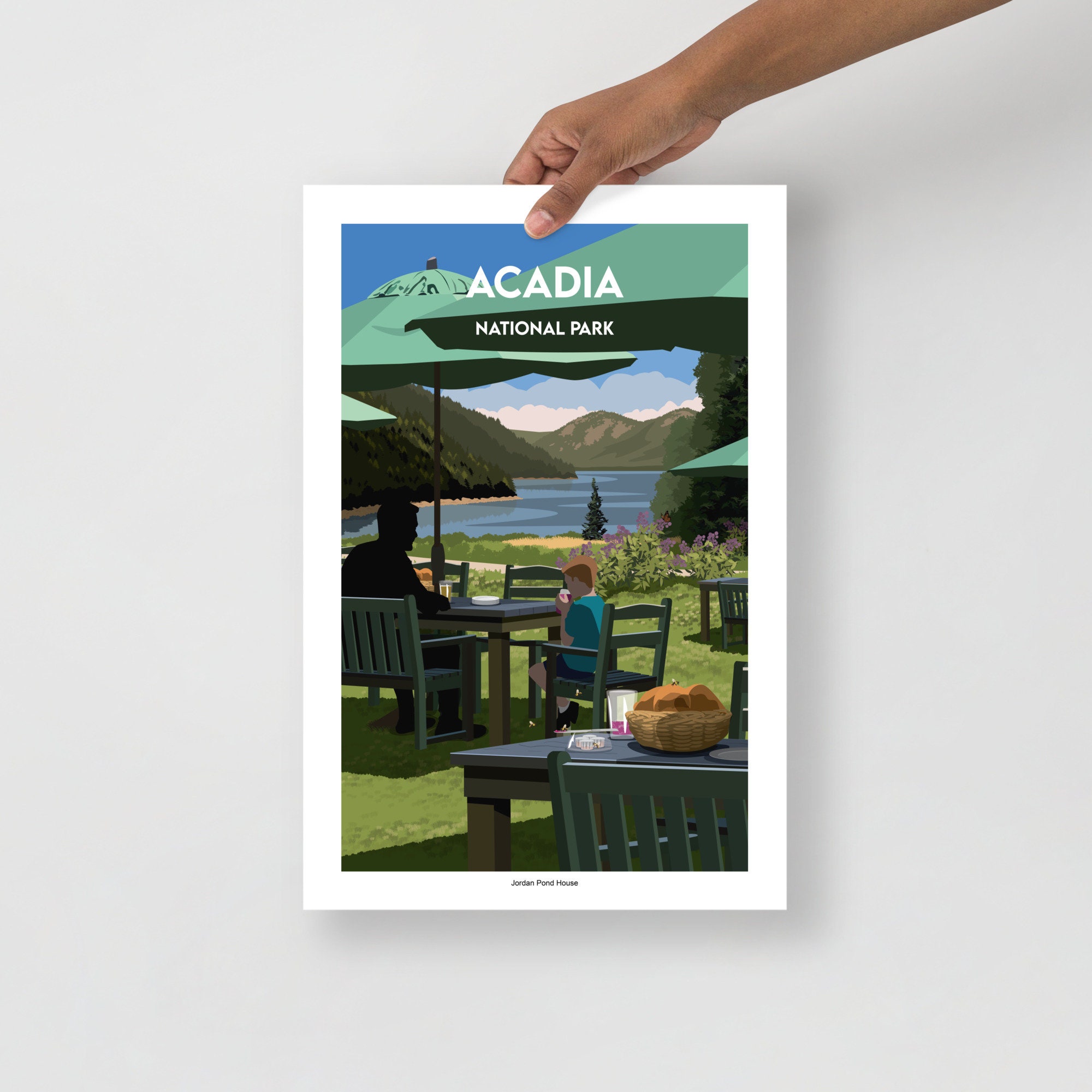 My Acadia National Park Maine Travel Poster, Acadia National Park Maine ...