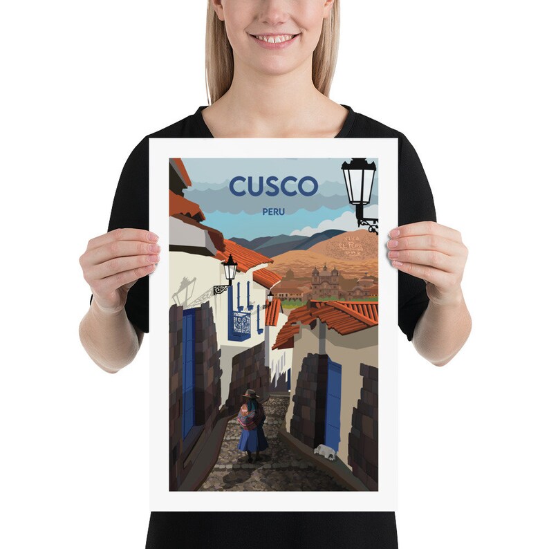 My Cusco Peru Travel Poster Cusco Peru Print Cusco Peru Wall - Etsy