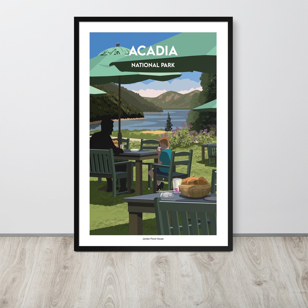 My Acadia National Park Maine Travel Poster, Acadia National Park Maine ...