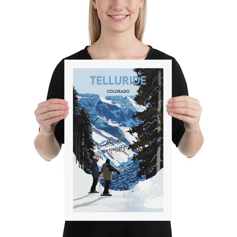 My Telluride Colorado Travel Poster, Telluride Colorado Print ...