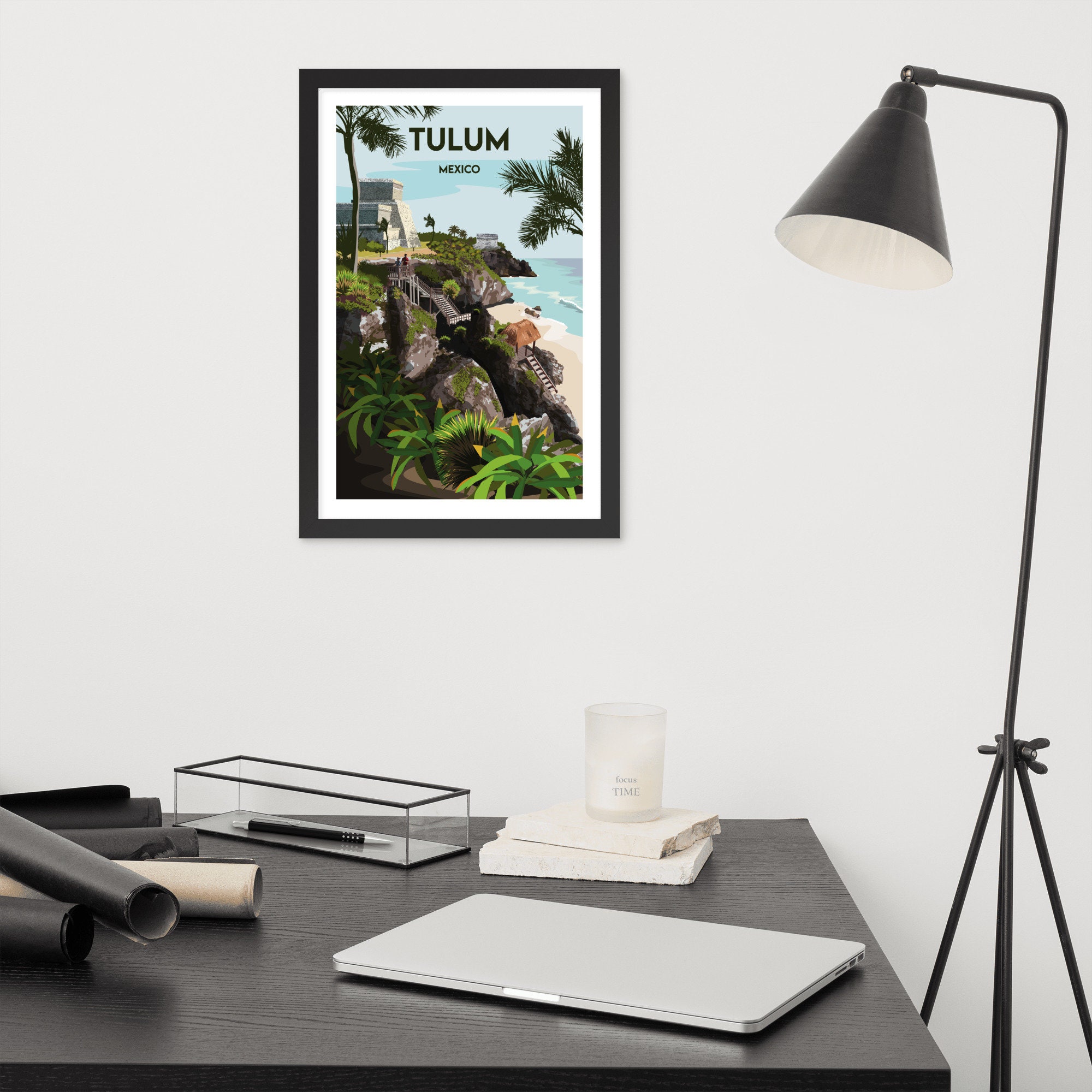 My Tulum Mexico Travel Poster Tulum Mexico Print Tulum - Etsy