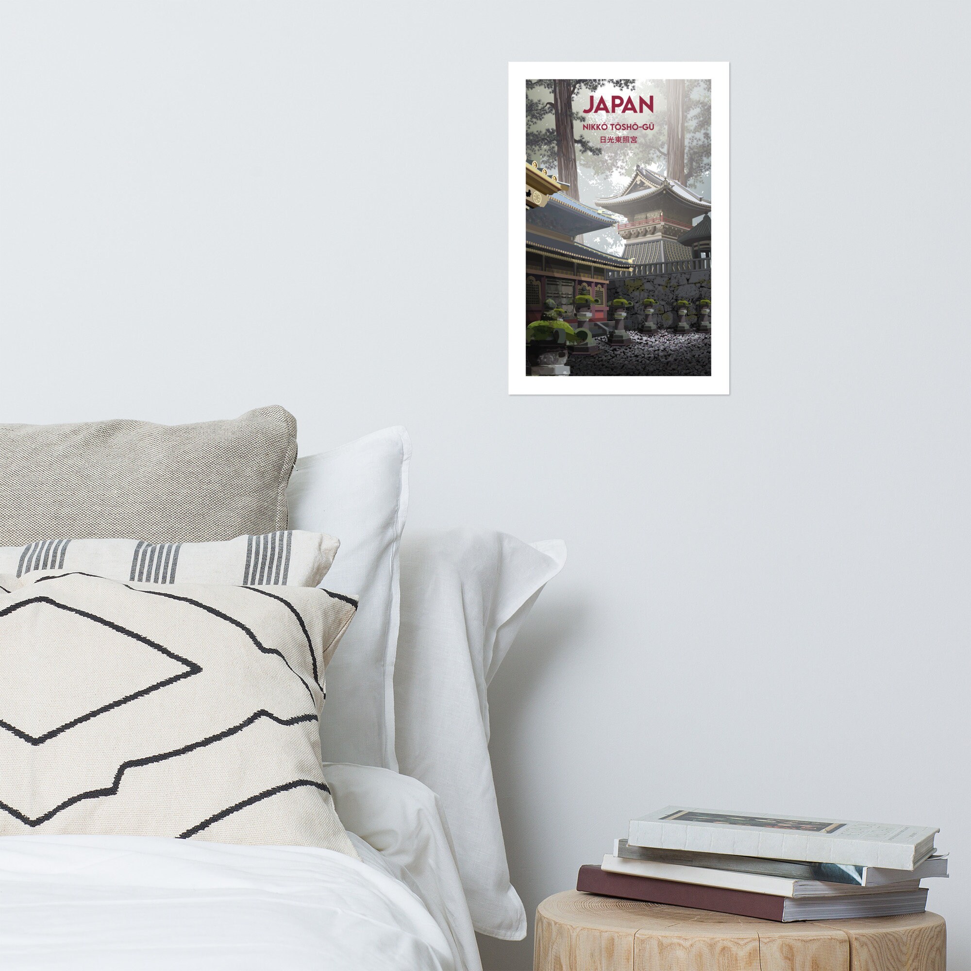 My Japan Nikko Toshogu Travel Poster, Japan Nikko Toshogu Print, Japan ...