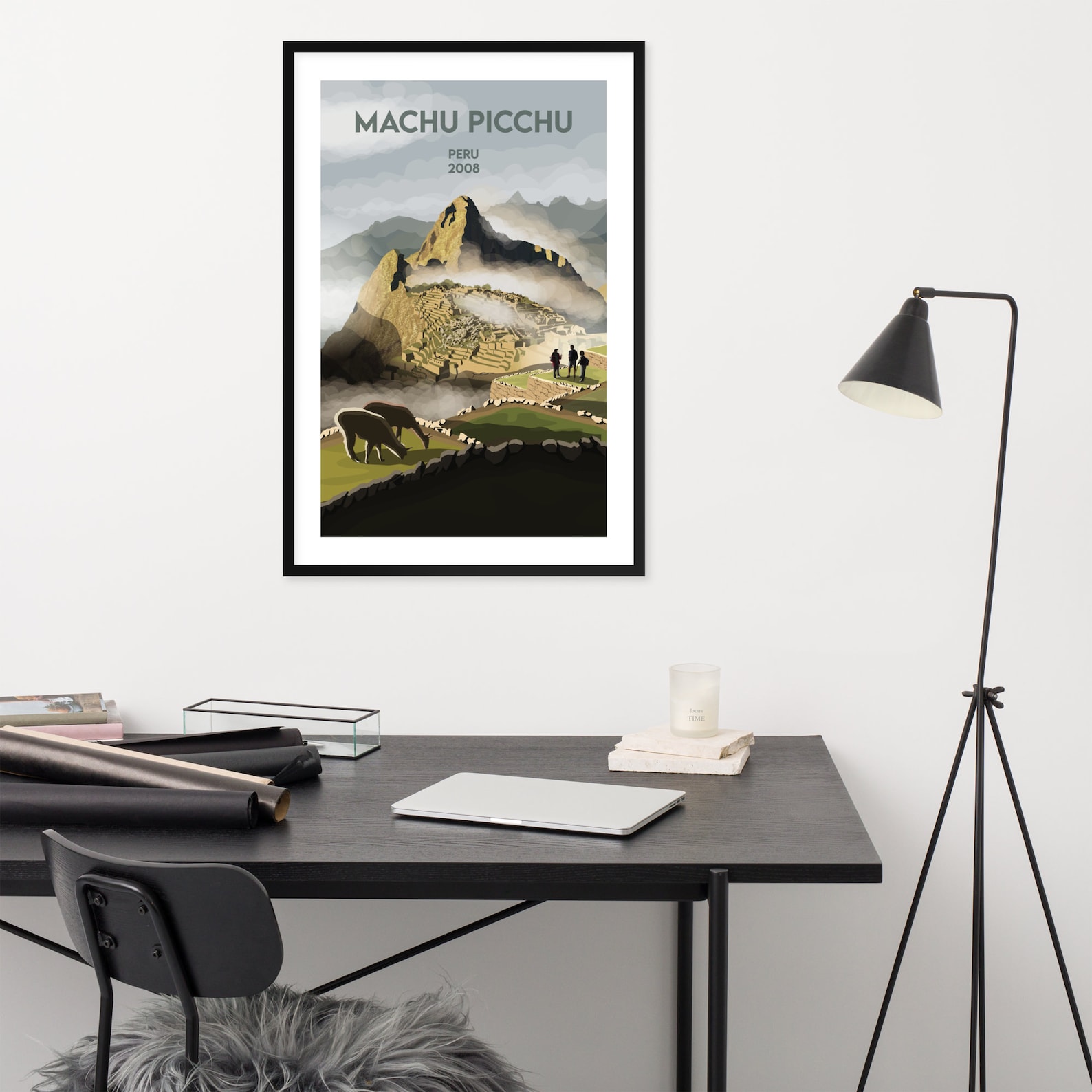 My Machu Picchu Peru Travel Poster Machu Picchu Peru Print | Etsy