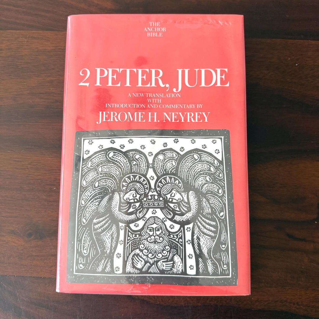 Vintage 2 PETER & JUDE - Jerome H. Neyrey the Anchor Bible (volume 37 C ...