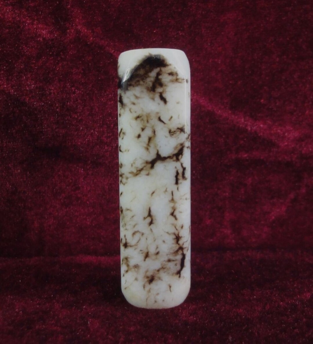 Rare Old Chinese Hand Carving Natural Nephrite Jade Stick Pendant - Etsy
