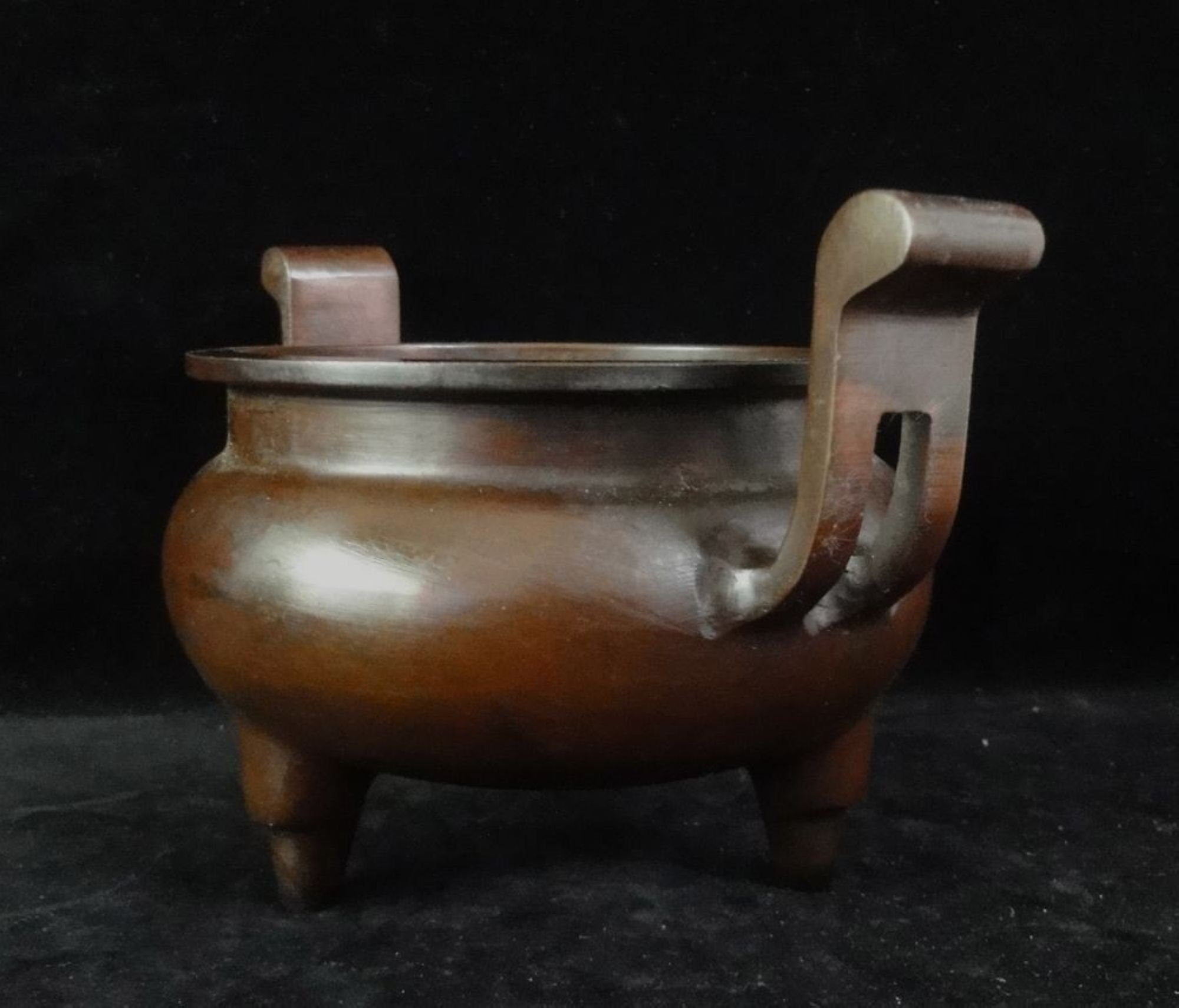 Chinese Ancient Bronze Handles Incense Burner Censer - Etsy