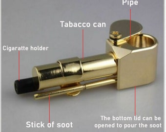 Brass Chamber Pipe - Etsy