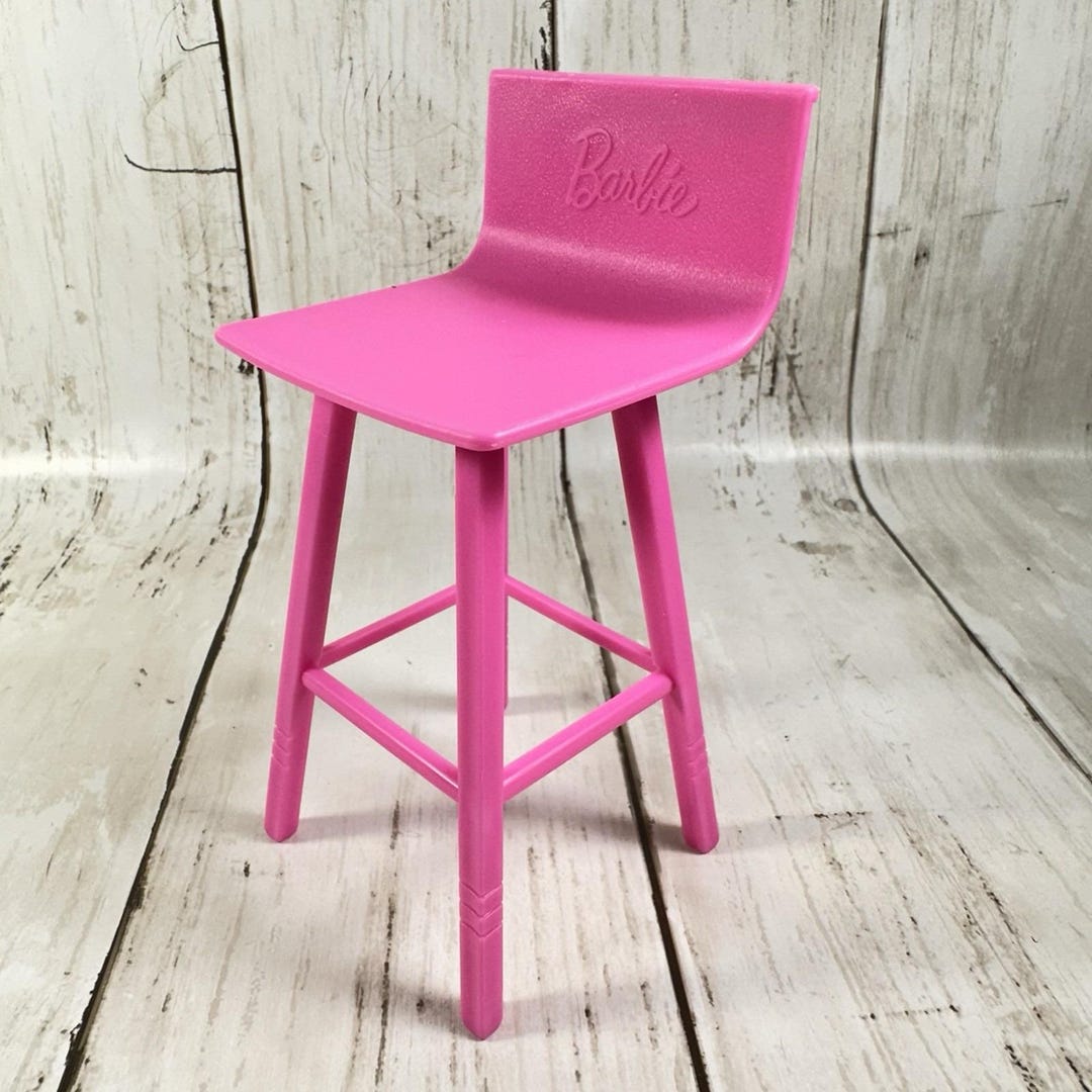 Barbie Accessories Poolside Smoothie Bar Replacement Furniture Pink ...
