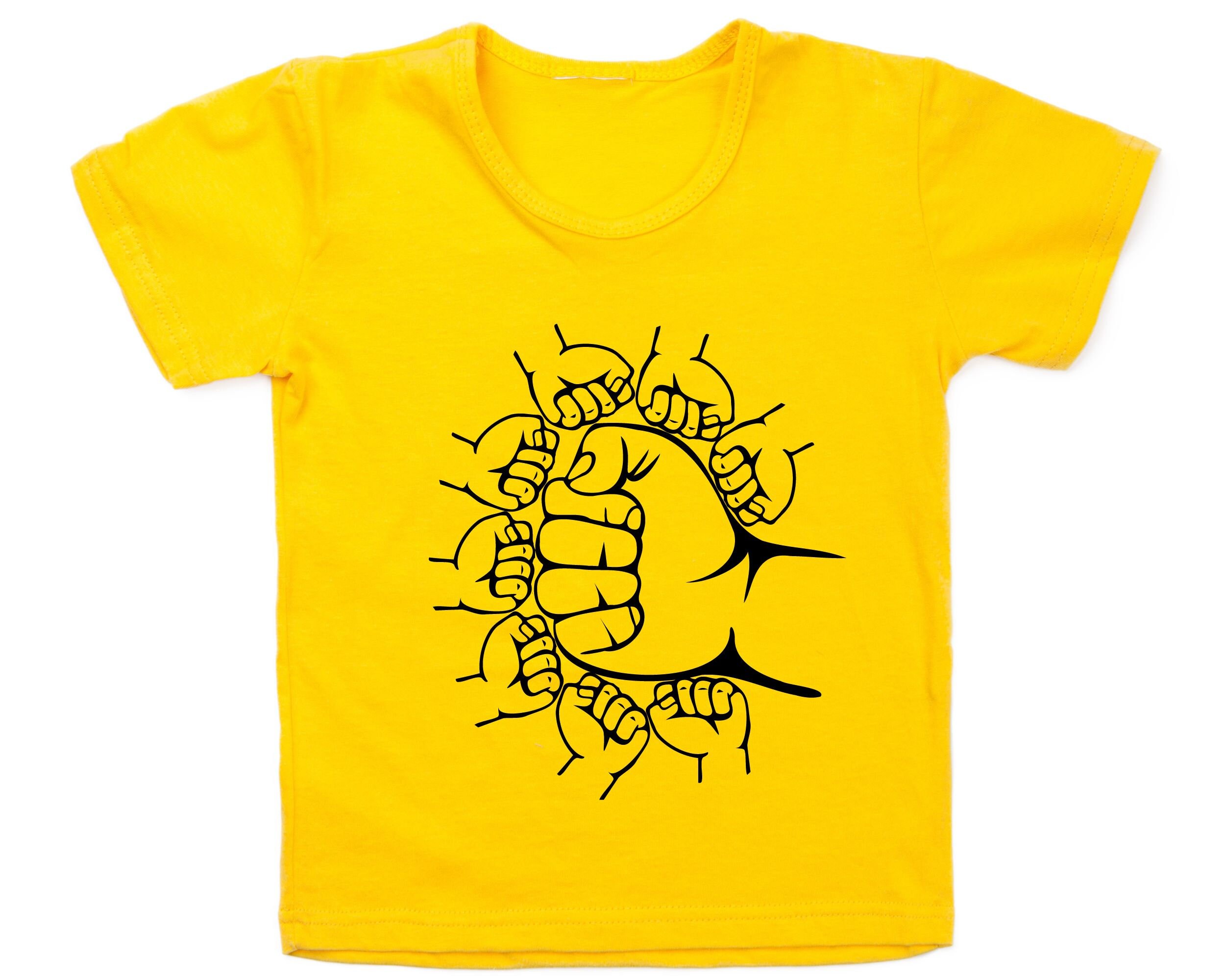 Father's Day Fist Bump Set, Father's Day Design, Baby Toddler Kid Dad ...